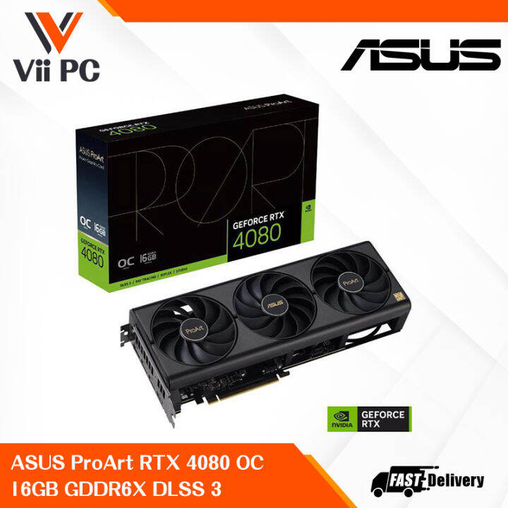 ASUS ProArt GeForce RTX 4080 RTX4080 16GB OC Edition GDDR6X Graphics ...