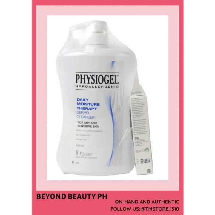 Physiogel Daily Moisture Dermo Cleanser 900ml+150ml | Lazada PH