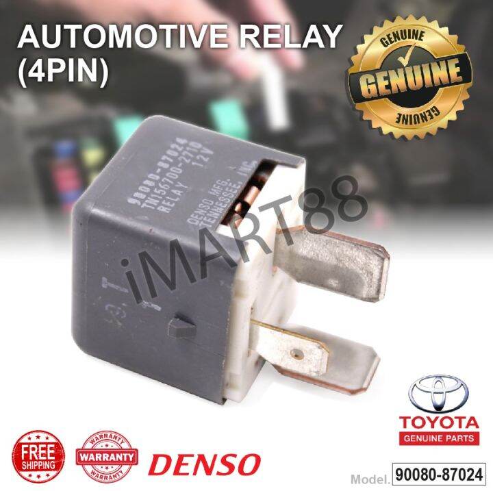 Original Denso Power Relay 90080 87024 Multi-Purpose Automotive High ...