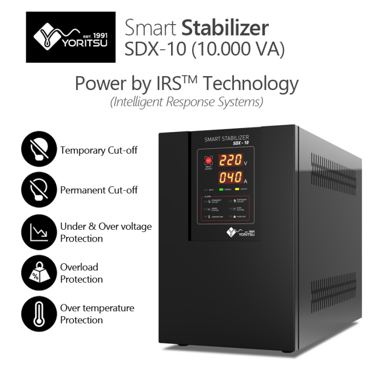 Stavol Listrik SDX 10 kVA ( Single Phase ) | Lazada Indonesia