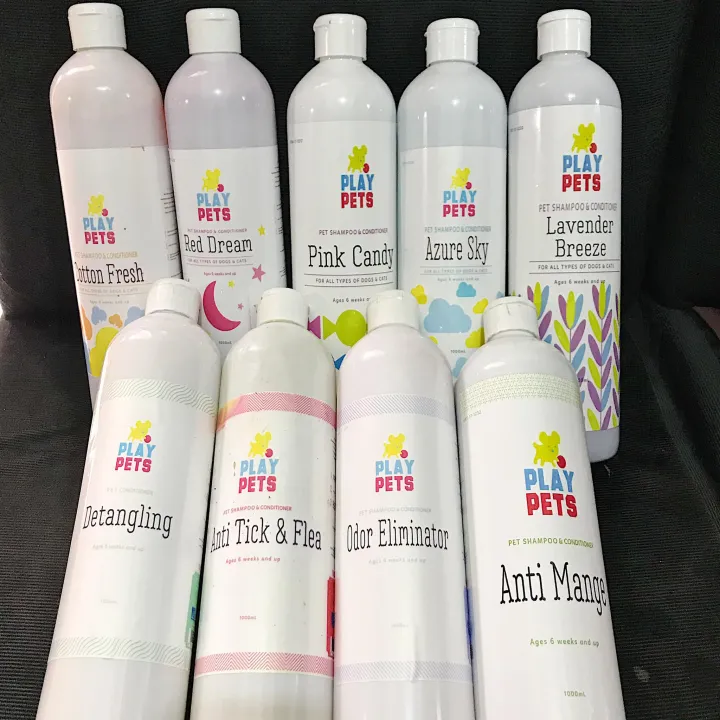 PLAY PETS SHAMPOO AND CONDITIONER 1000ML | Lazada PH