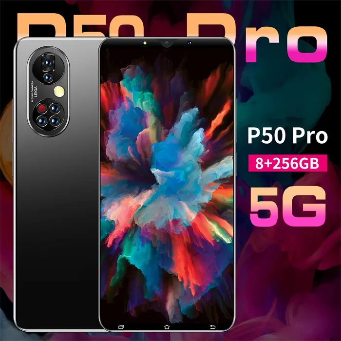 P50 Pro Cellphone Sale 8GB RAM + 256GB ROM 5.3inch Screen Android ...