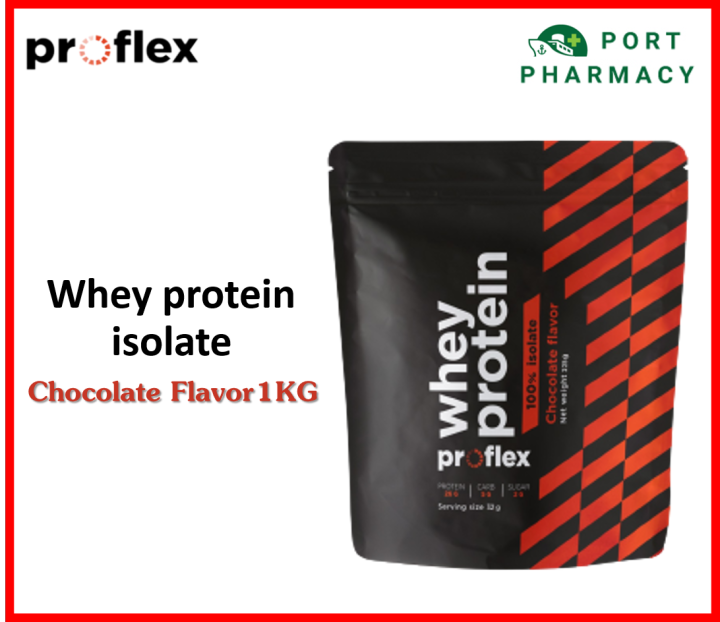 ProFlex Whey Protein Isolate Chocolate 1 Kg เวย์โปรตีน รสชอคโกแลต ...