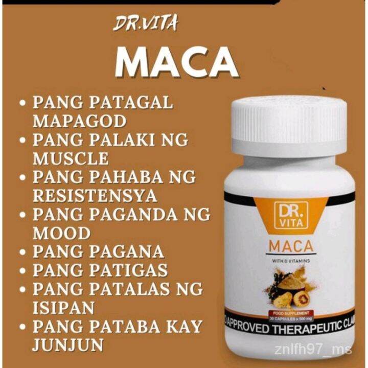 DR VITA MACA ORIGINAL WITH FREEBIE | Lazada PH