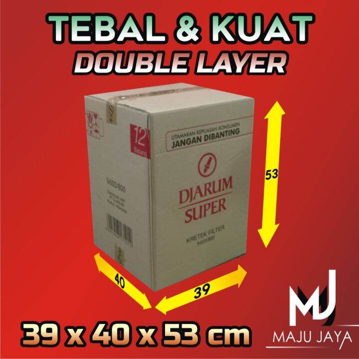 Kardus Dus Kotak Packaging Packing Paking Penyimpanan Bekas Rokok Roko ...