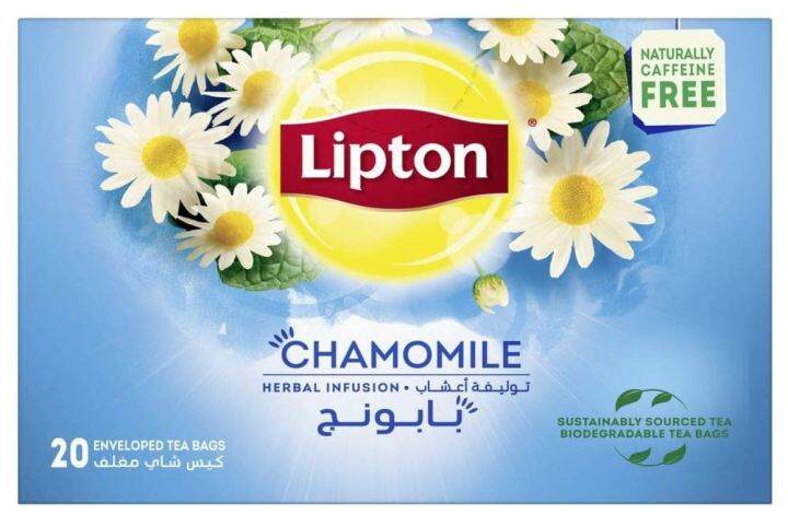 LIPTON Herbal Infusion Tea Camomile 20 Teabags | Lazada PH