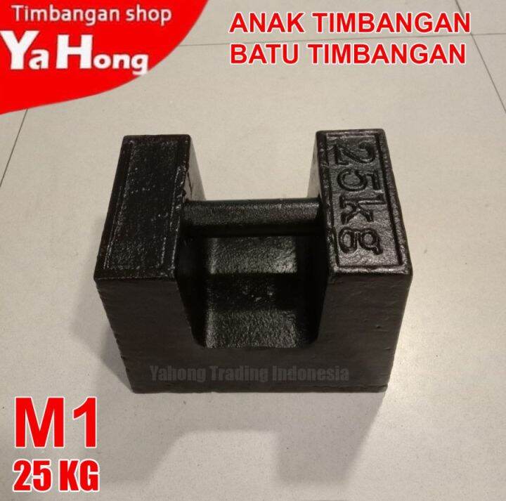 Anak Timbangan Batu Timbangan Kalibrasi M1 25kg | Lazada Indonesia