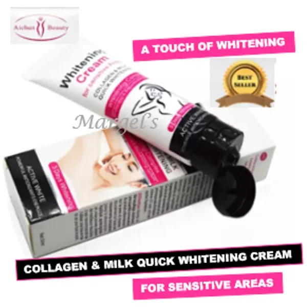 Aichun Collagen & Milk Quick Whitening Cream for Underarm Whitening Intensive Whitening Armpit ...