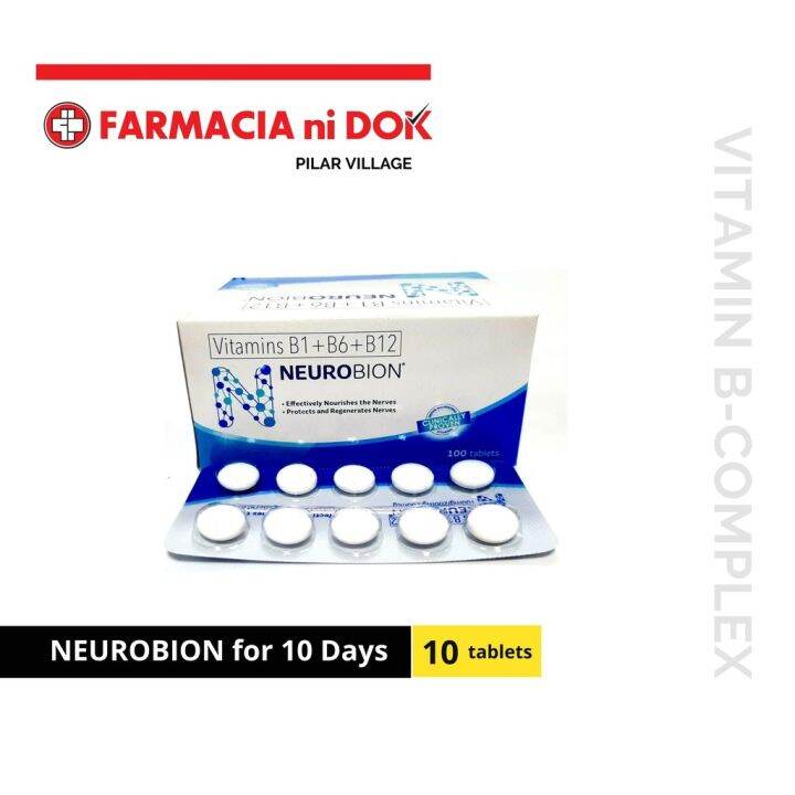 NEUROBION (Vitamin B-Complex) for 10 Days - 10 Tablets | Lazada PH