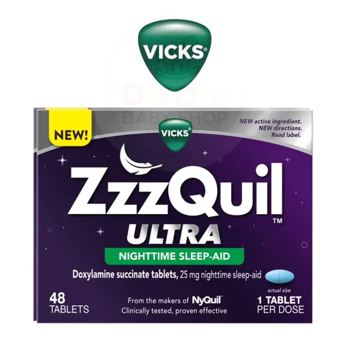 ️พร้อมส่งที่ไทย ️ Vicks ZzzQuil Ultra Nighttime Sleep-Aid นำเข้า แท้ ...
