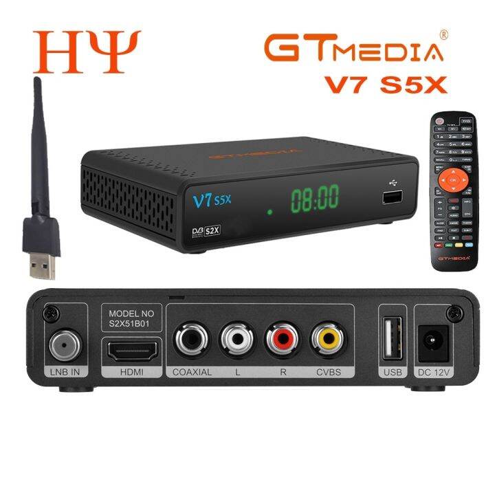 Original Freesat V7S V7 S2X GTMEDIA V7S HD Satellite Receiver Full ...