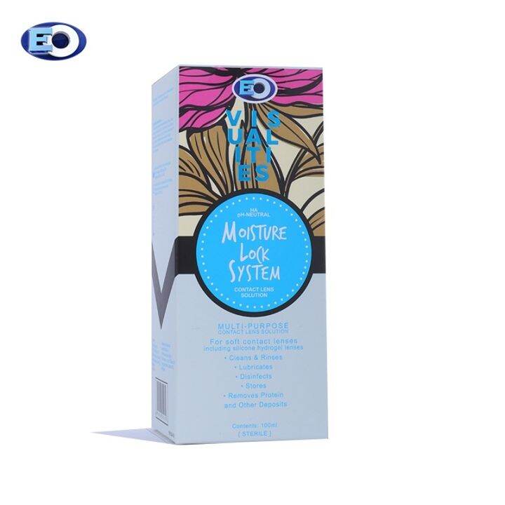 EO Visualities Moisture Lock System - Multi-Purpose Contact Lens ...