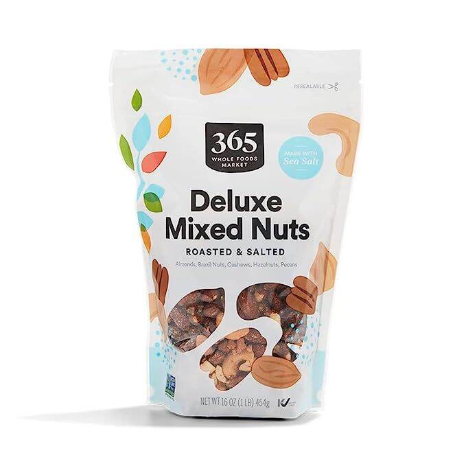 Whole Foods Deluxe Nut Blend 365 Whole Foods Market Roasted Salted ...