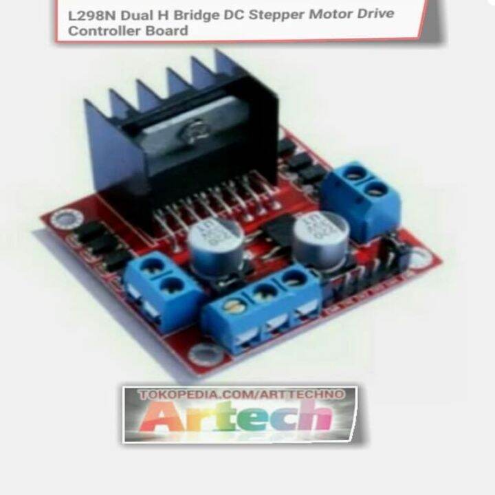 L298N Dual H Bridge DC Stepper Motor Drive Controller Board | Lazada ...