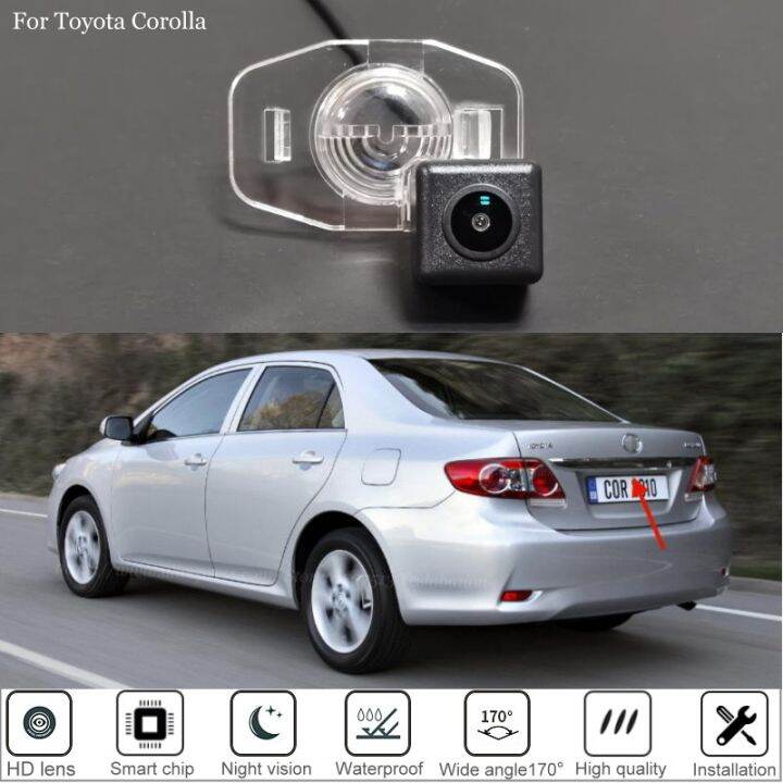 Car Rear View Backup Camera For Toyota Corolla 2007 2008 2009 2010 2011 ...