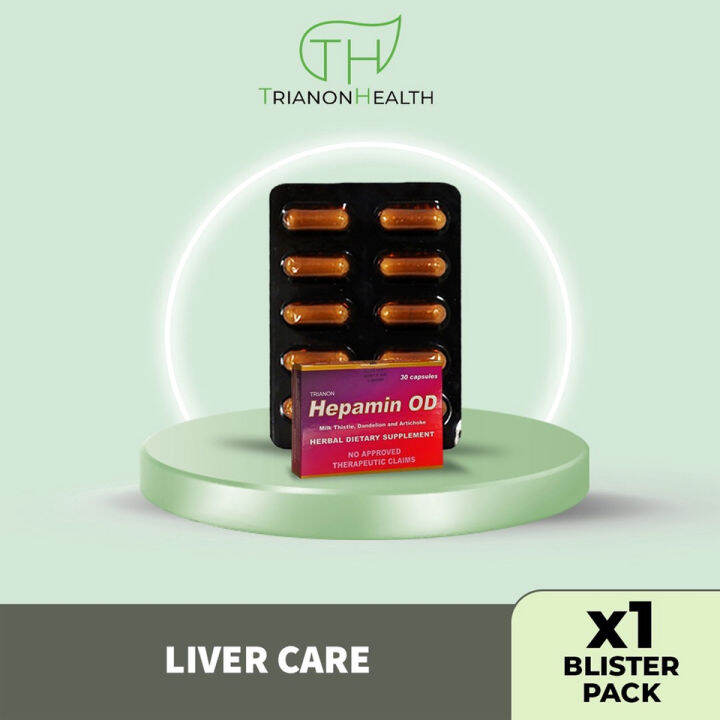 Hepamin OD, 300mg Milk Thistle, Silymarin, Liver Care Protection ...