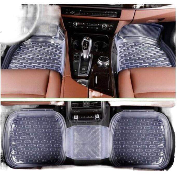 Premium Quality Heavy Duty 5Pc Pvc Rubber Clear Car Mat | Lazada PH