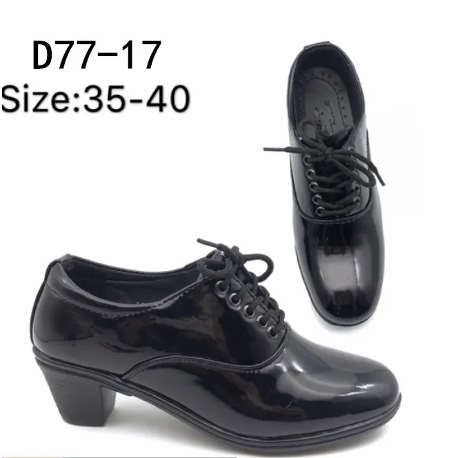 【xWhgclAn】2022New LADY SECURITY GUARD BLACK SHOES D77-17 | Lazada PH