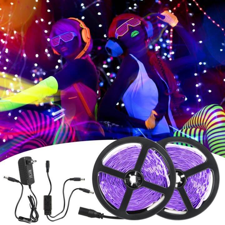 UV LED Light Strip ไฟ LED Strip แบบยืดหยุ่นอัลตราไวโอเลต UV โคมไฟ385 ...