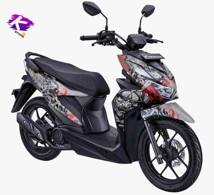 Honda Beat Street Sticker Decals Motor Full Body Abu chsticker | Lazada ...