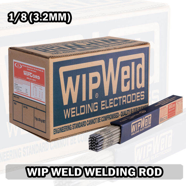 WIPWELD Welding Rod 1 Kilo ISO 9001 Certified 3.2mm 1/8 . Welding Rod.. | Lazada PH