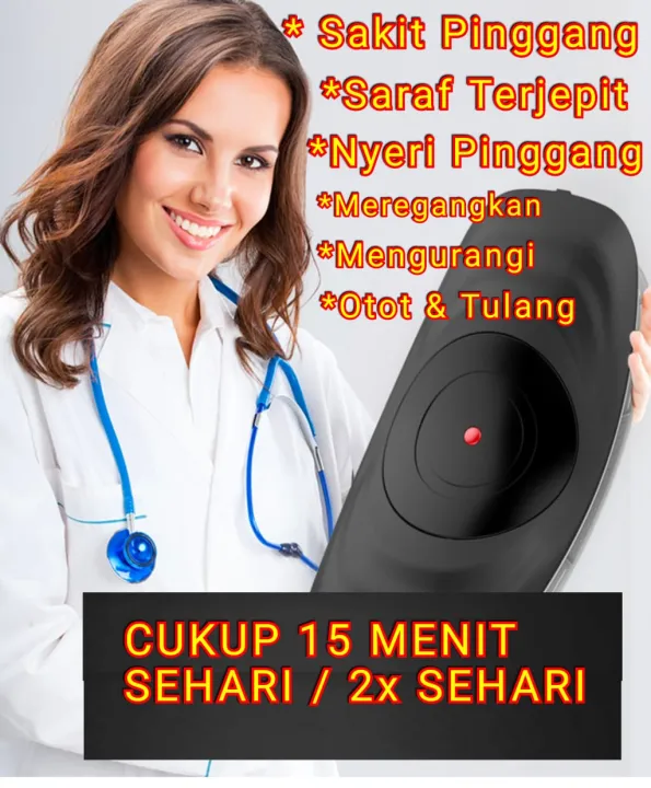 Alat Terapi Punggung / Lumbar Traction Devi - Saraf Terjepit - Hitam | Lazada Indonesia