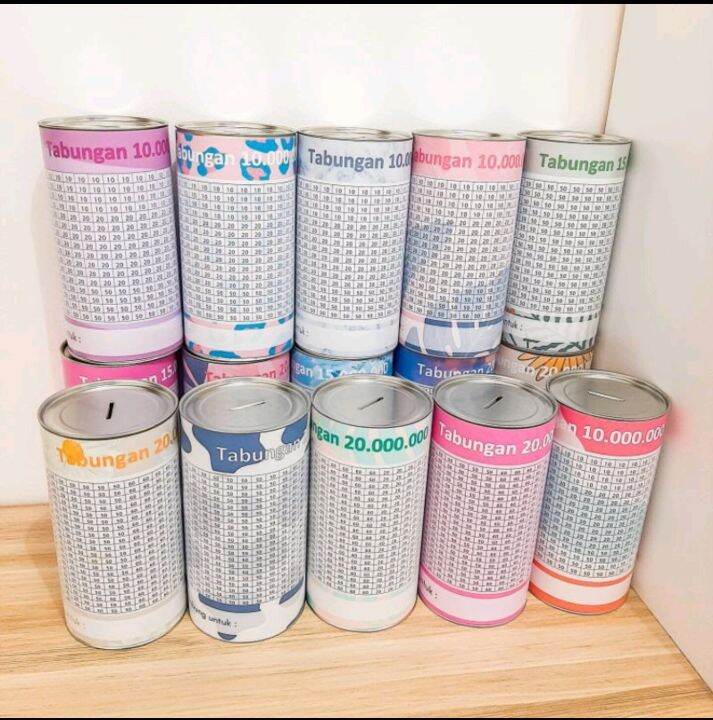 Celengan Viral Tiktok Target 2 Juta pecahan 5K 10K / Tabungan Target ...