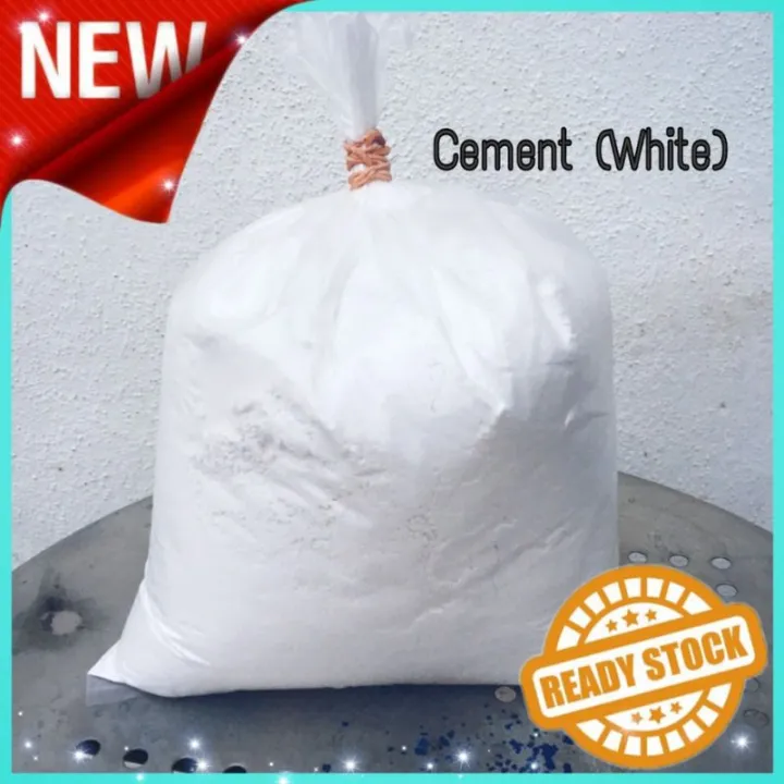 1KG White Cement for Tiles Gap / Wall treatment / Simen Putih | Lazada