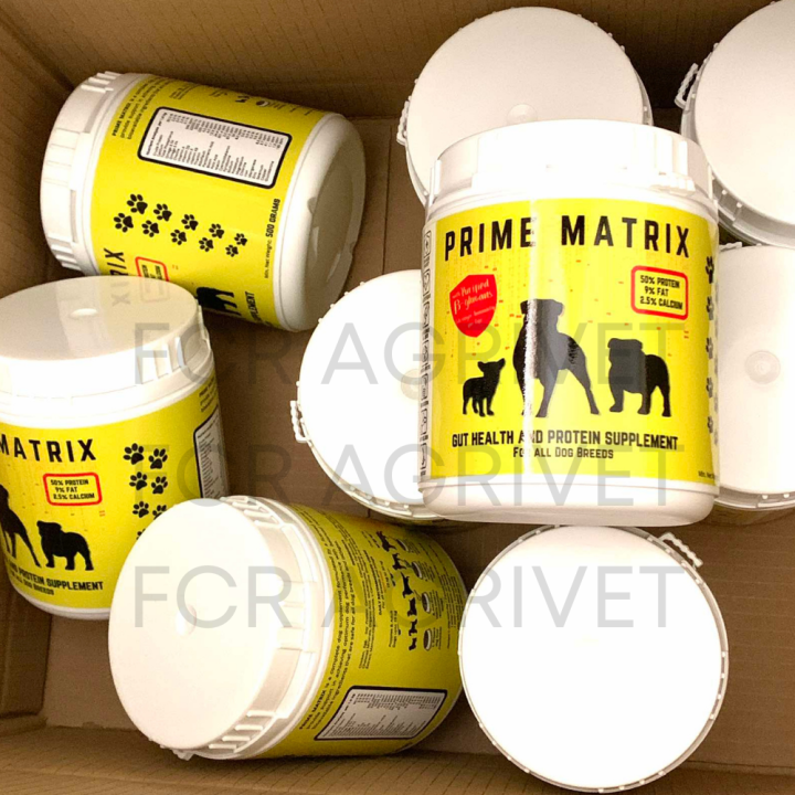 [FCR AGRIVET] 500 grams PRIME MATRIX: Gut Health and Protein Supplement ...