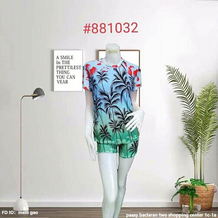 Trendy Summer Printed Terno Short | Lazada PH