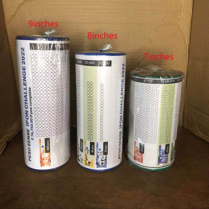 [Original Product] ♧ 2023 7 / 8 9 inches Ipon challenge coin bank Peso ...