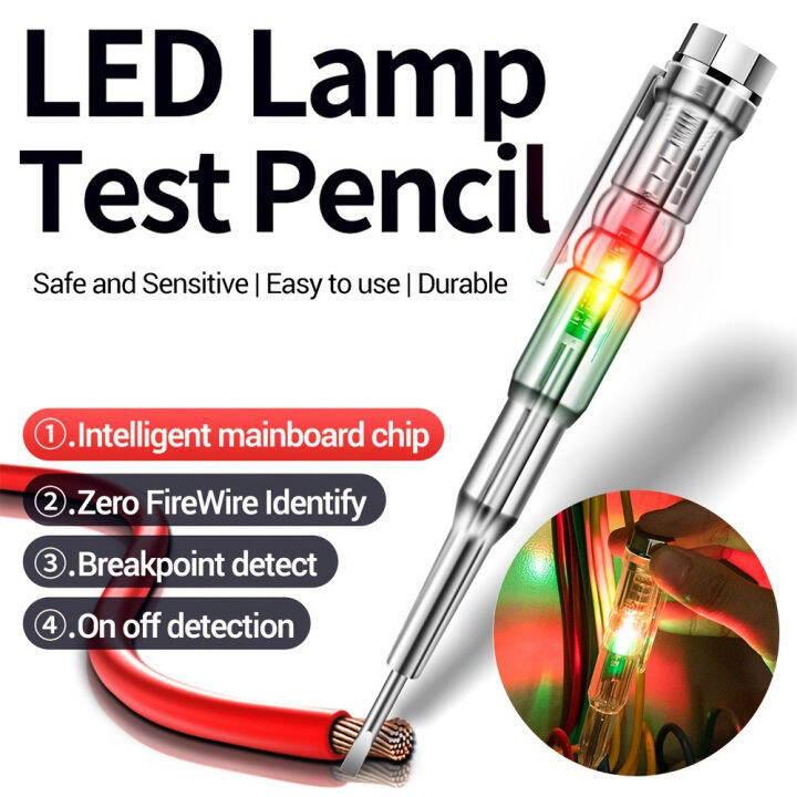 Intelligent Waterproof Voltage Tester Pen Power Voltage Detector ...