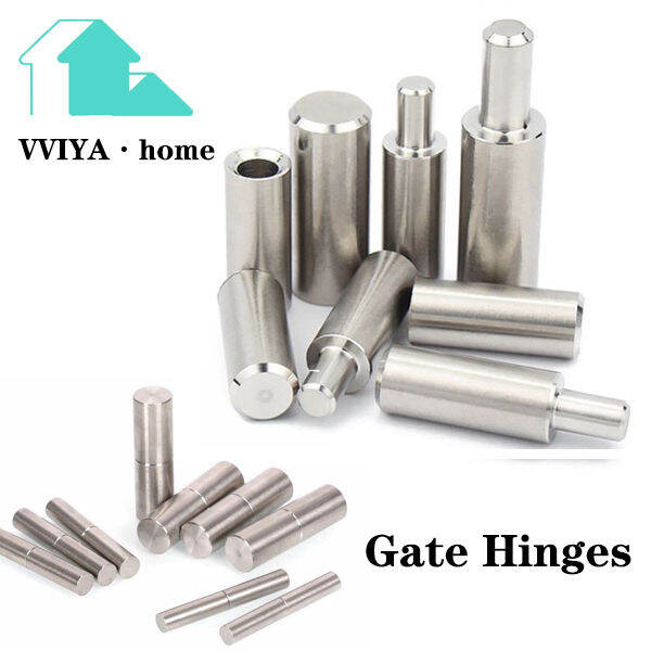 VVIYA HEAVY DUTY Iron Weld-On Hinge Cylindrical Gate Hinges Steel Door ...