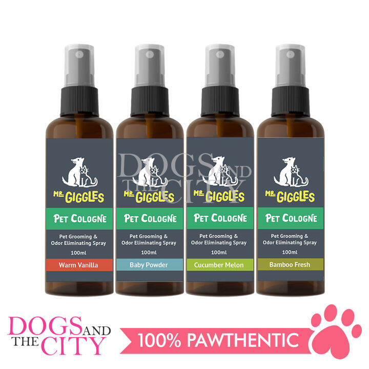 Mr Giggles Pet Cologne Spray 100ml for Dogs and Cats | Lazada PH
