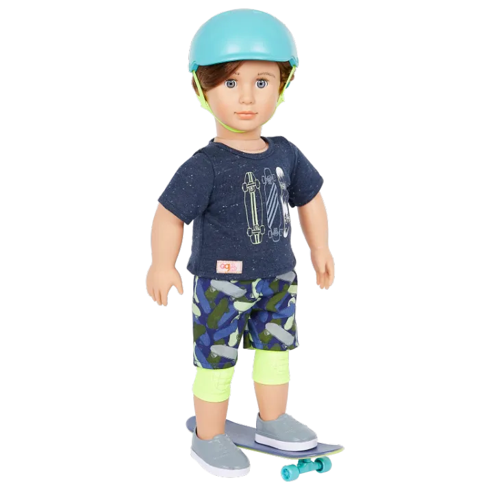 Our Generation OG-BOY DOLL W/SKATEBOARD, THEODORE | Lazada.co.th