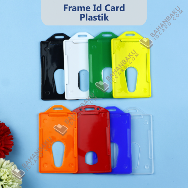 FRAME STANDAR / FRAME Casing Tempat Holder Kartu ID Card Karyawan ...