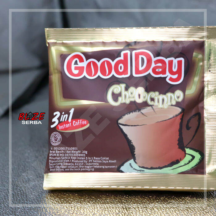 GOOD DAY CHOCOCINNO COFFEE 3 in 1 Sachet 20 gr / Renteng | Lazada Indonesia