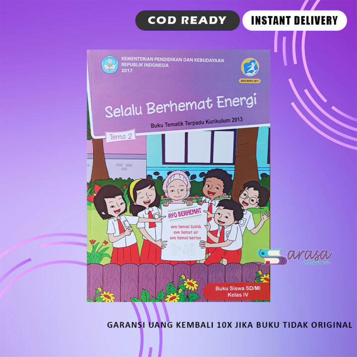 BUKU PELAJARAN BSE TEMATIK SD : SELALU BERHEMAT ENERGI TEMA 2 KELAS 4 SD MI | Lazada Indonesia