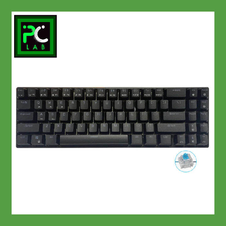 Royal Kludge RK71 71-keys Black RGB Wireless Mechanical Keyboard- Huano ...
