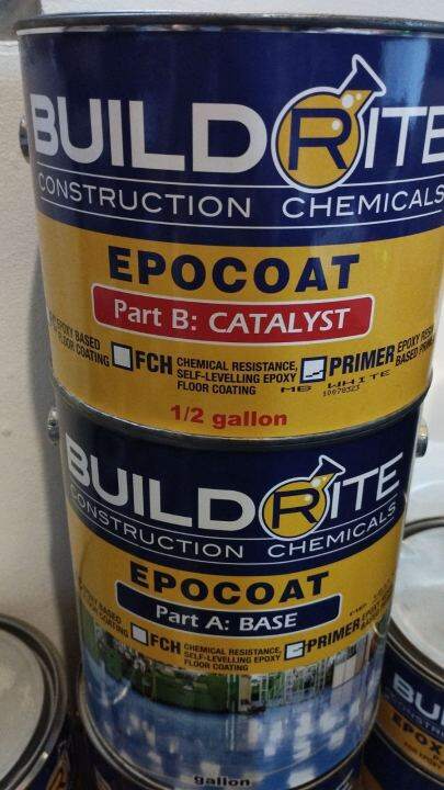 Buildrite Epocoat 3 Colors - Floor Epoxy Resin Based Primer Set A & B Gallon | Lazada PH
