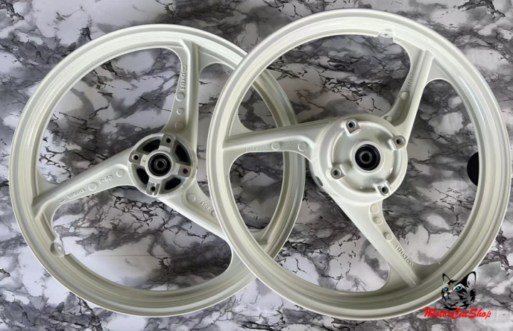 🔥Enkei Sport Rim 3 Batang Putih susu🔥 Yamaha Y125Z / LC135 5S / LC135 ...