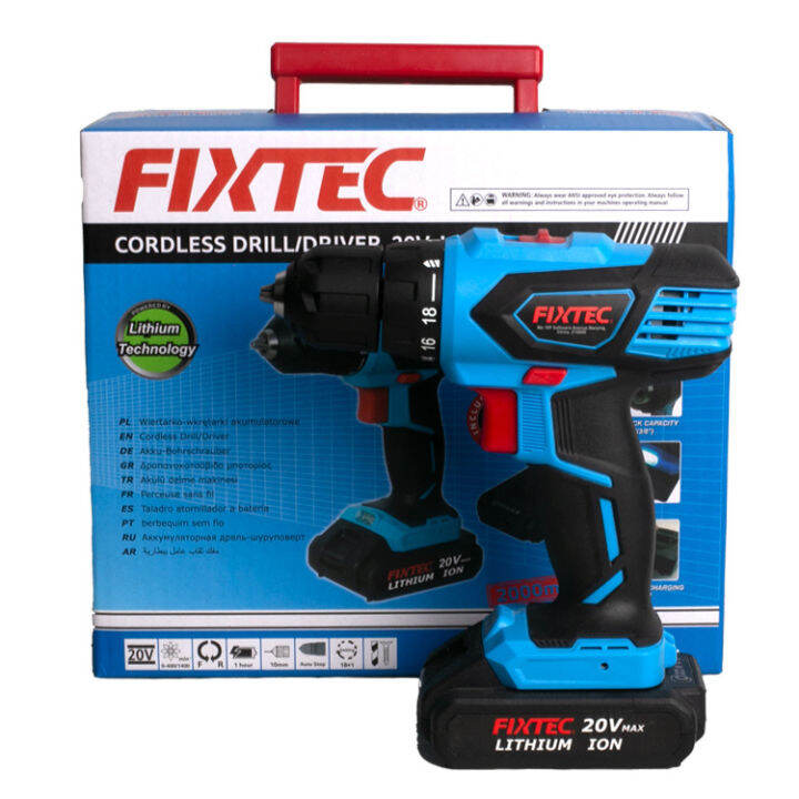 FNM Fixtec 12V li-on Cordless Drill, Two battery | Lazada PH