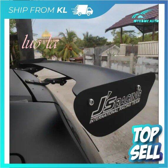 JS Racing International Racing Team Design GT Wing Car Body Sticker - 1 ...