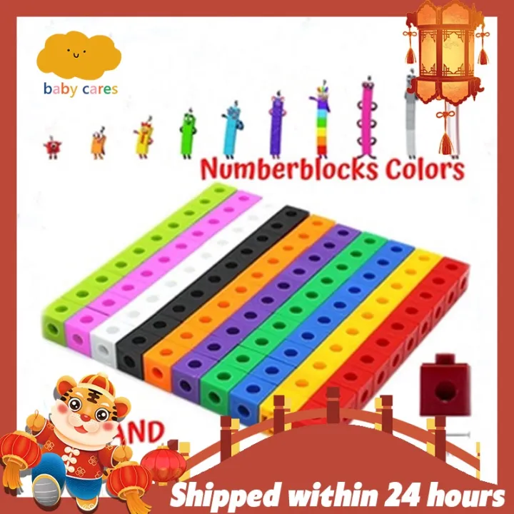 【In Stock】 100pcs 2cm Math Linking Cubes Blocks Snap Cubes Link Cubes ...