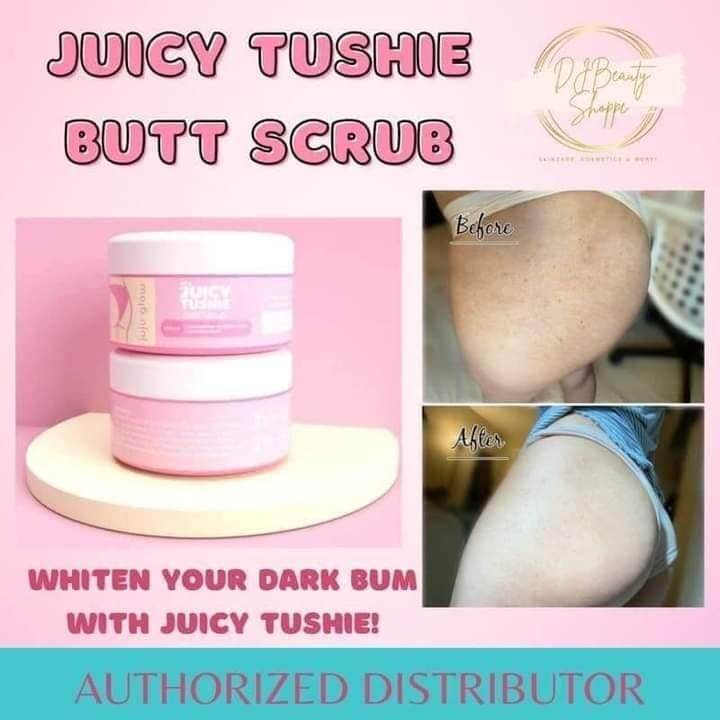 ORIGINAL Juicy Tushie Brightening Butt Scrub 300ml by Juju Glow | Lazada PH
