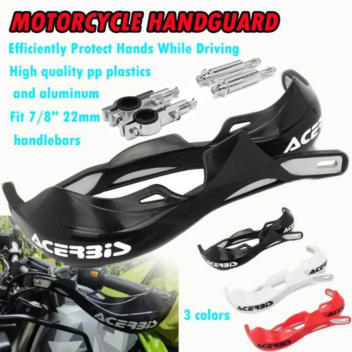 Pinph Motorcycle Handlebar Protector Handguard Handle Guard Protect ...