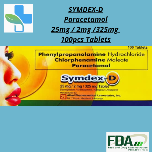 SYMDEX-D 100 Tablets | Lazada PH