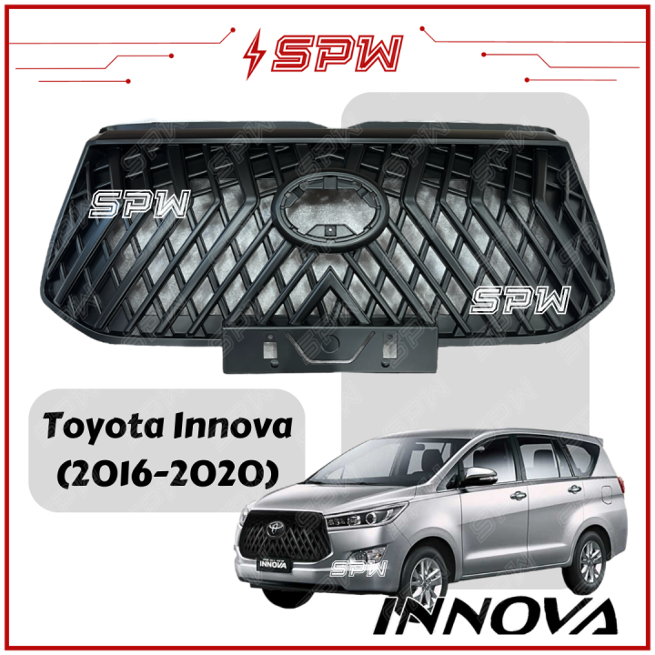 Toyota Innova (2016 to 2020) Front Grill Lexus Design Grilles Radiator ...