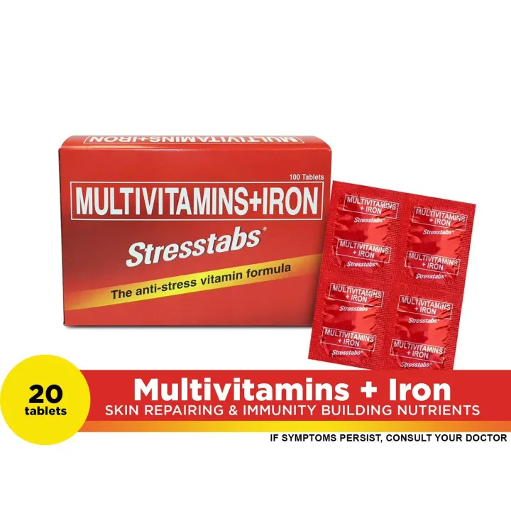Stresstabs Multivitamins Tablet 20s | Lazada PH