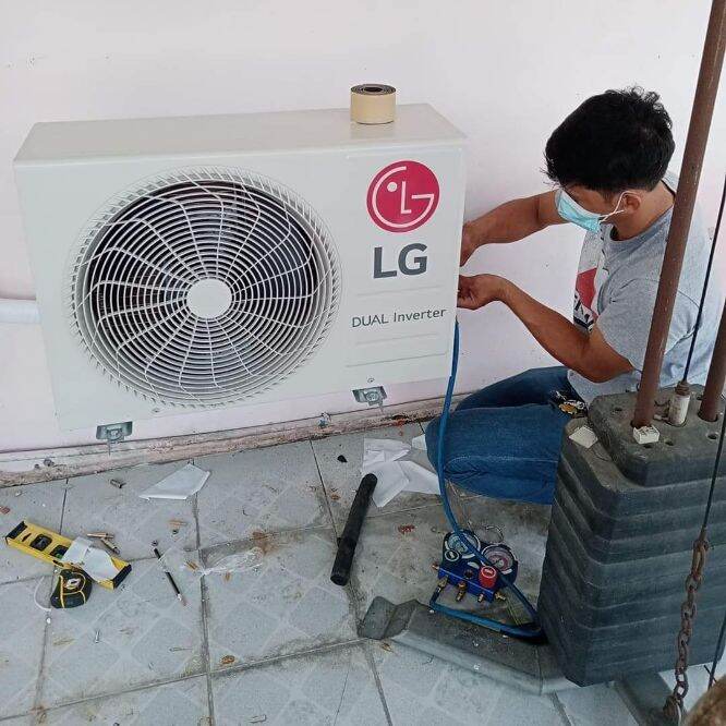 LG 1hp Dual Inverter Free Installation | Lazada PH